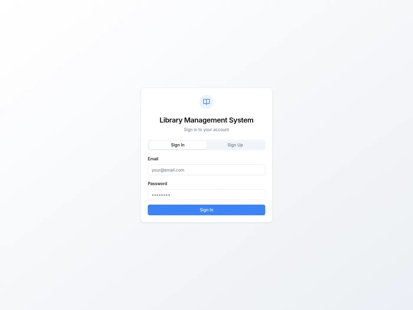 Web App Peminjaman Buku Perpustakaan