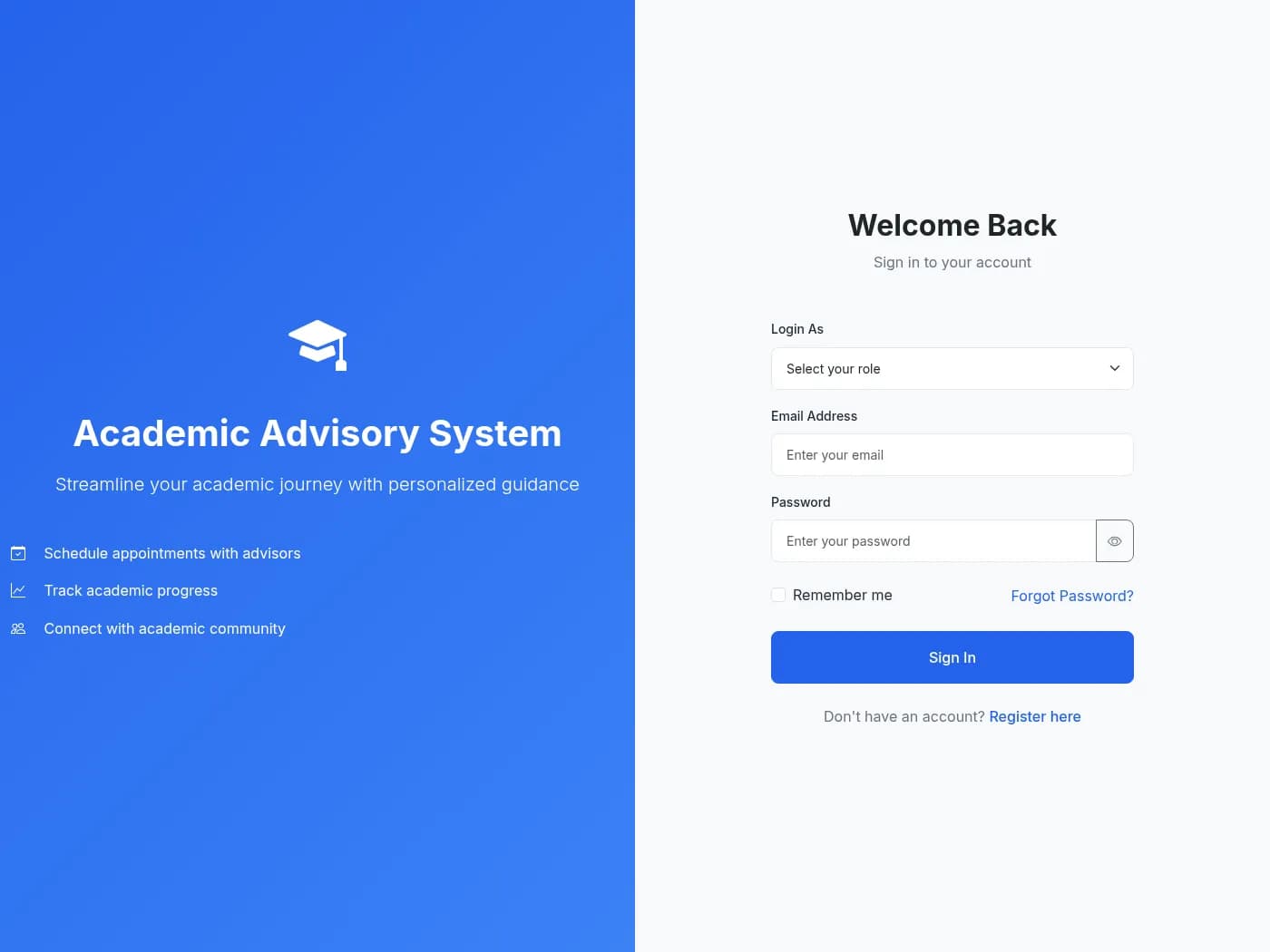 Web-Based Students Academic Advisory System