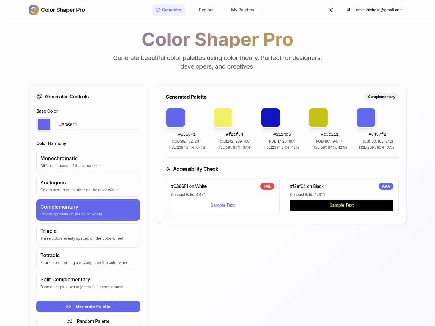Web Color Shaper Pro