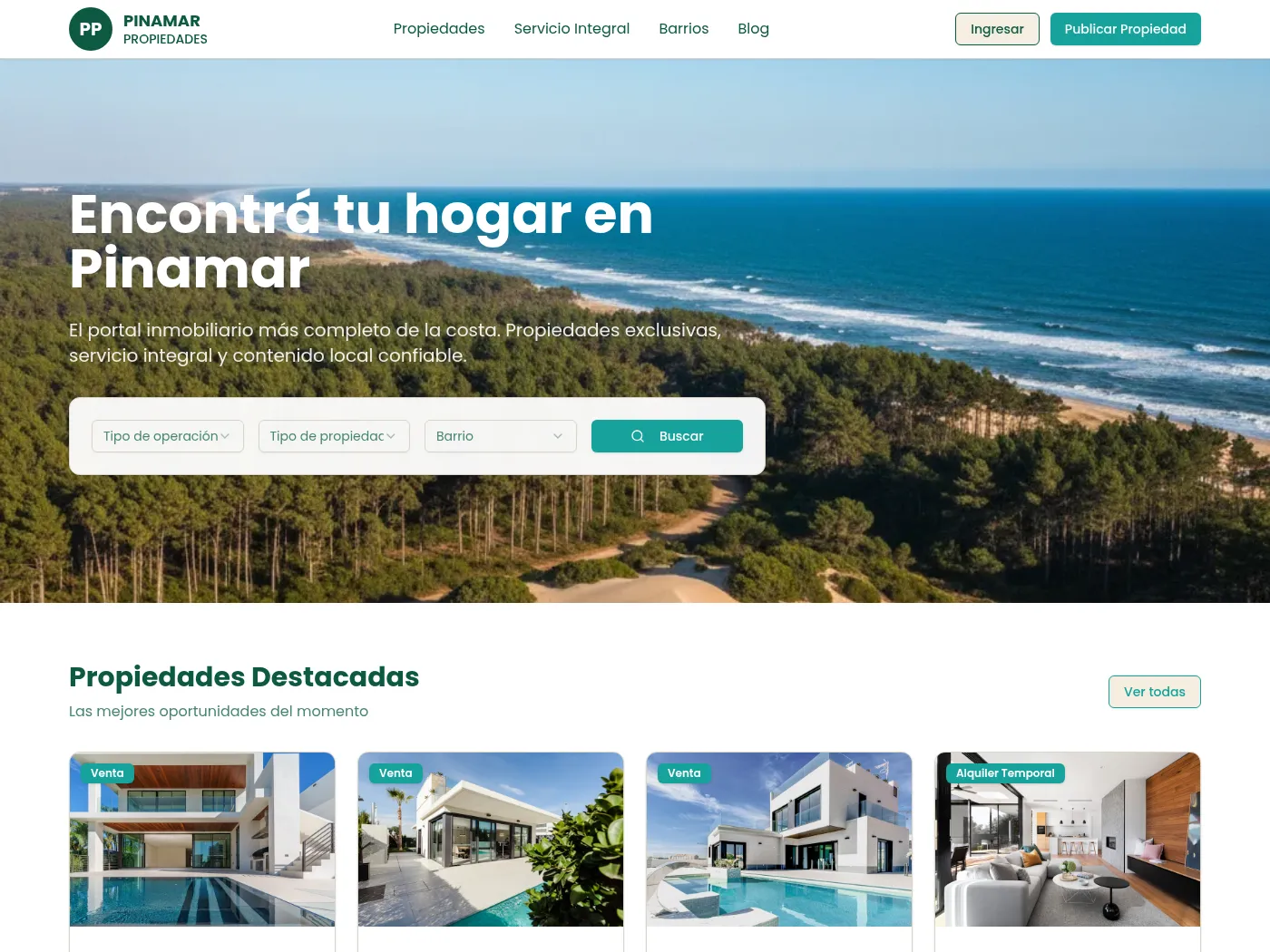 Sitio Web Profesional para Negocio