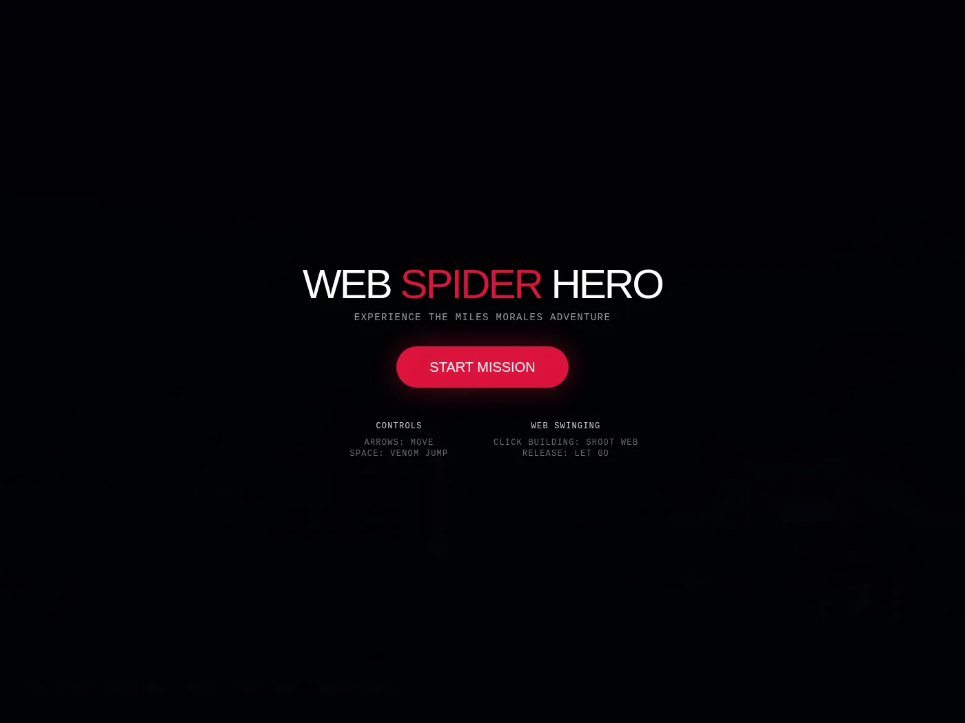 Web Spider Hero Game