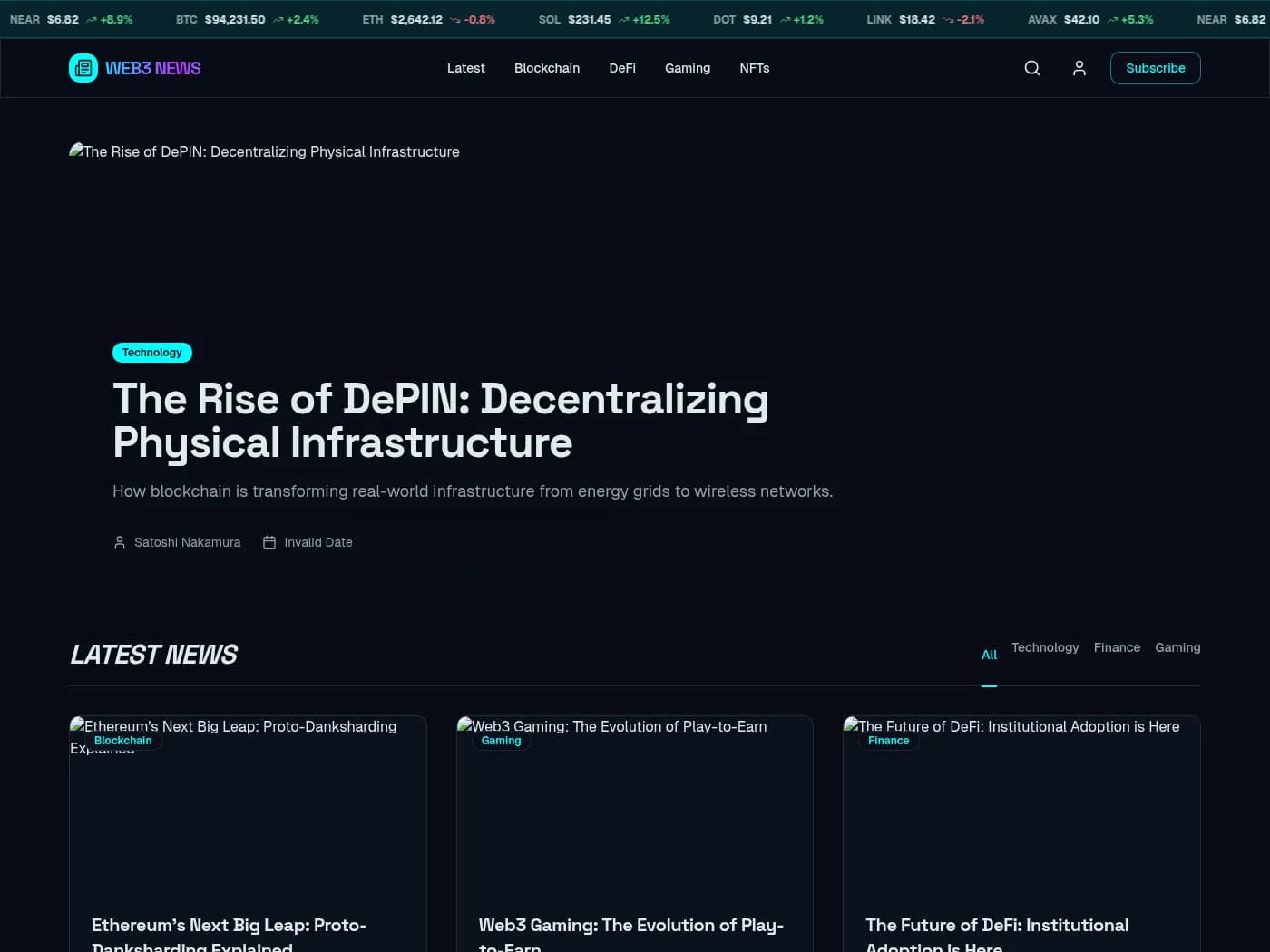 Web3 News Hub