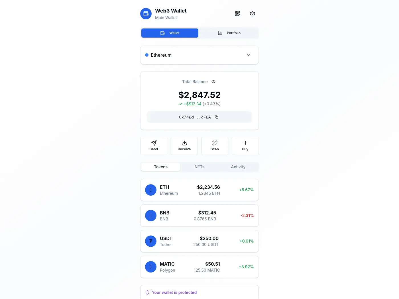 Web3 Wallet Pro