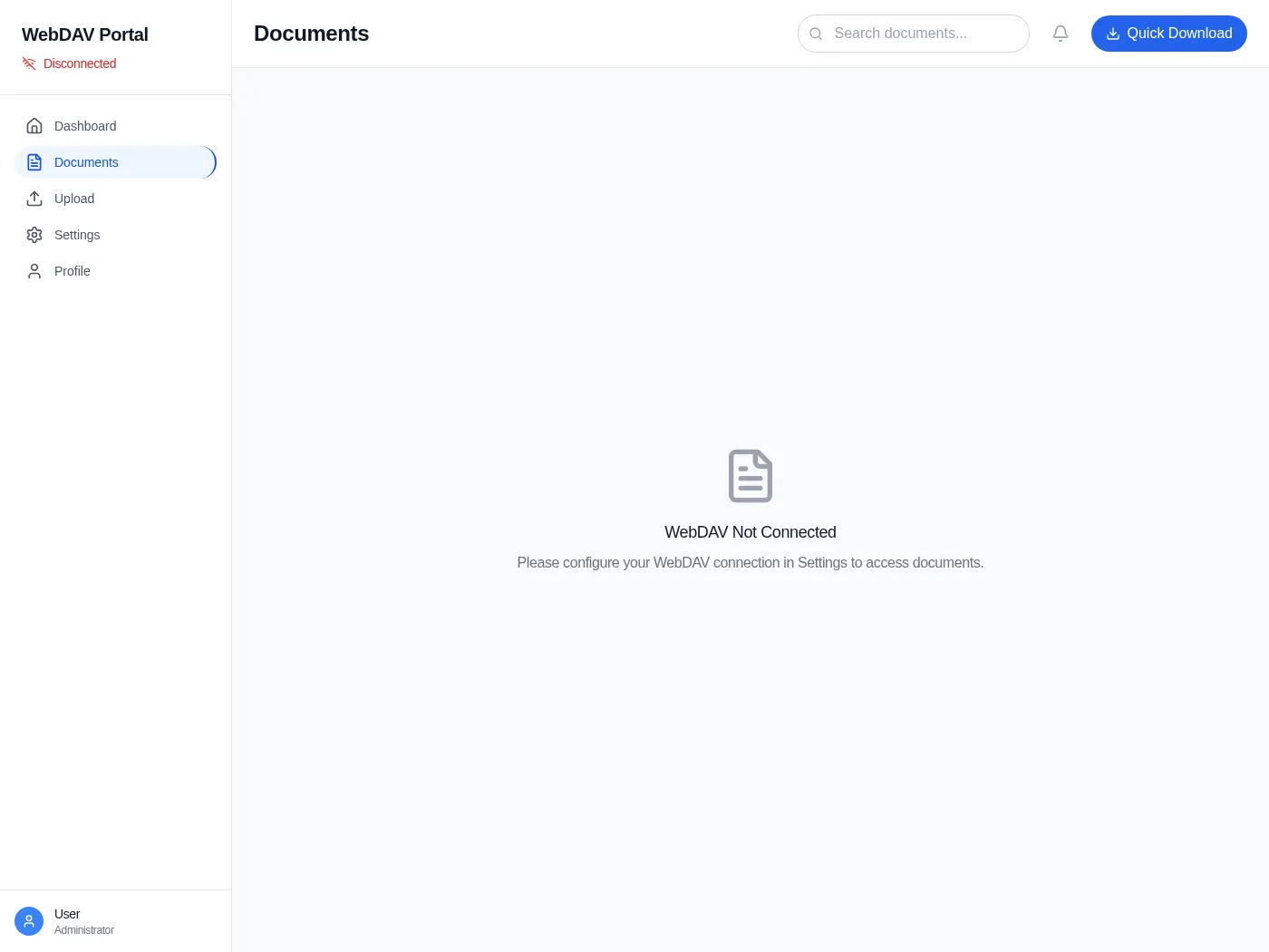 Portale WebForm .NET per Gestione Documenti Word via WebDAV