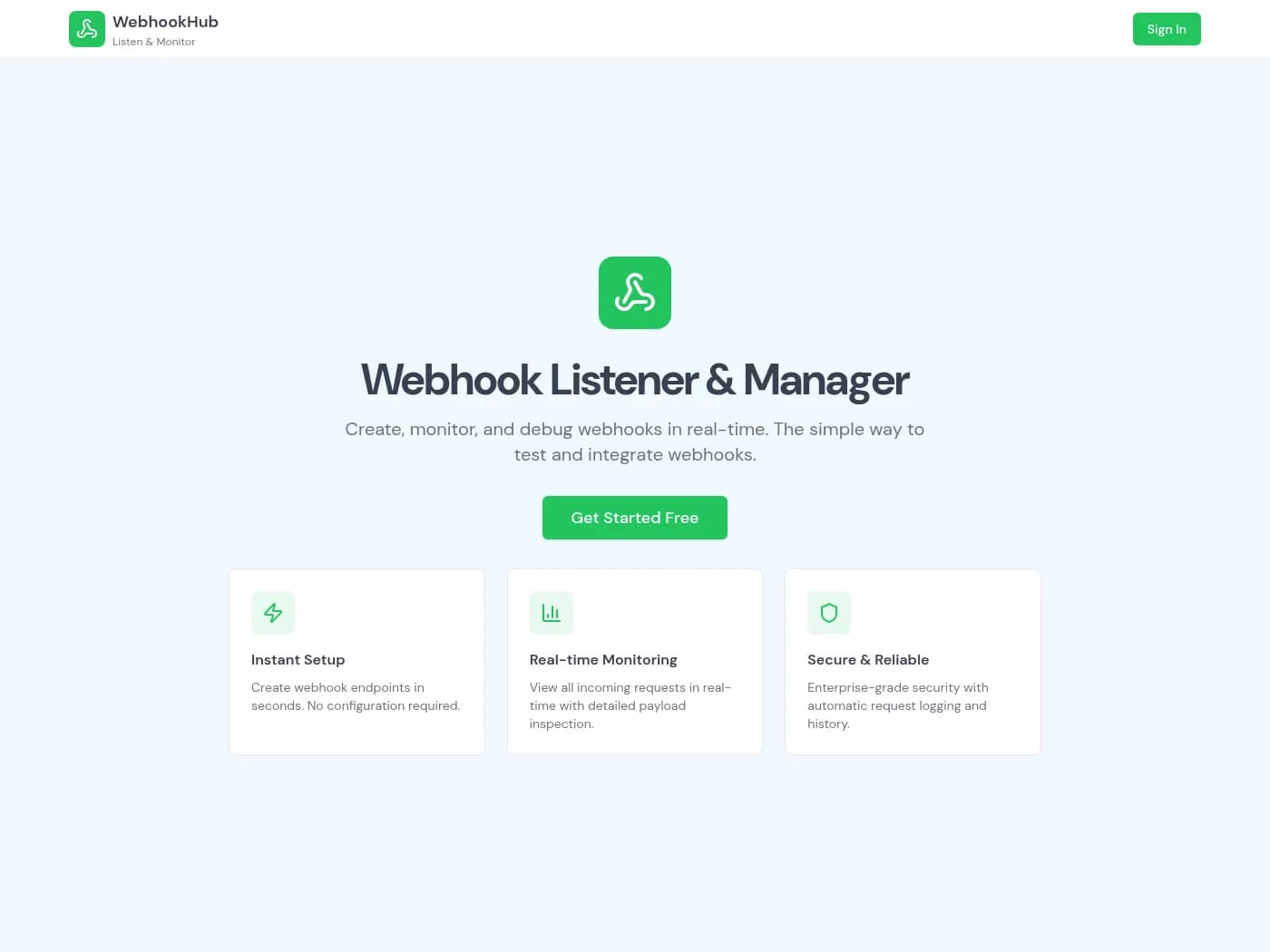 Webhook Listener and Manager