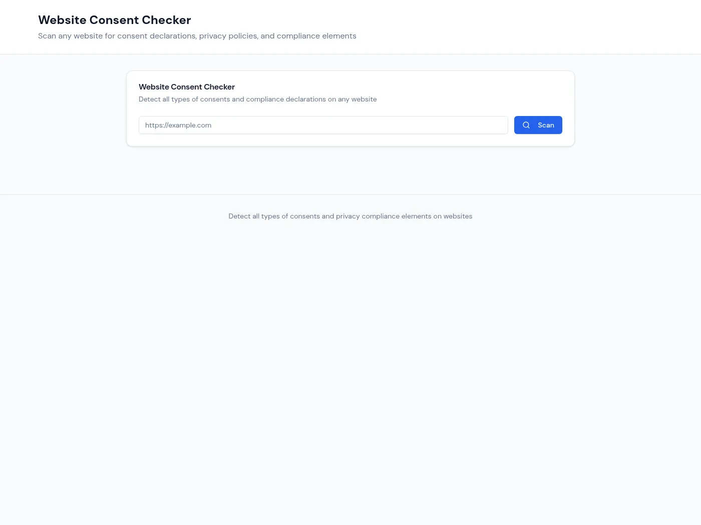 Website Clarity Checker