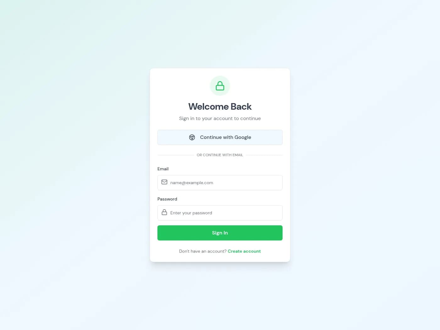 Simple Website Login System