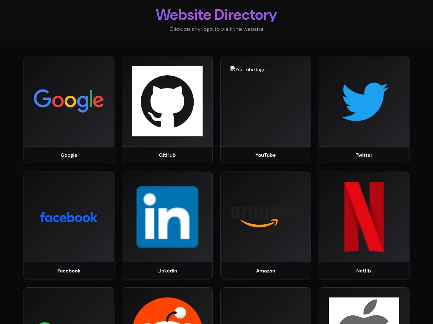 Website Logo Redirector