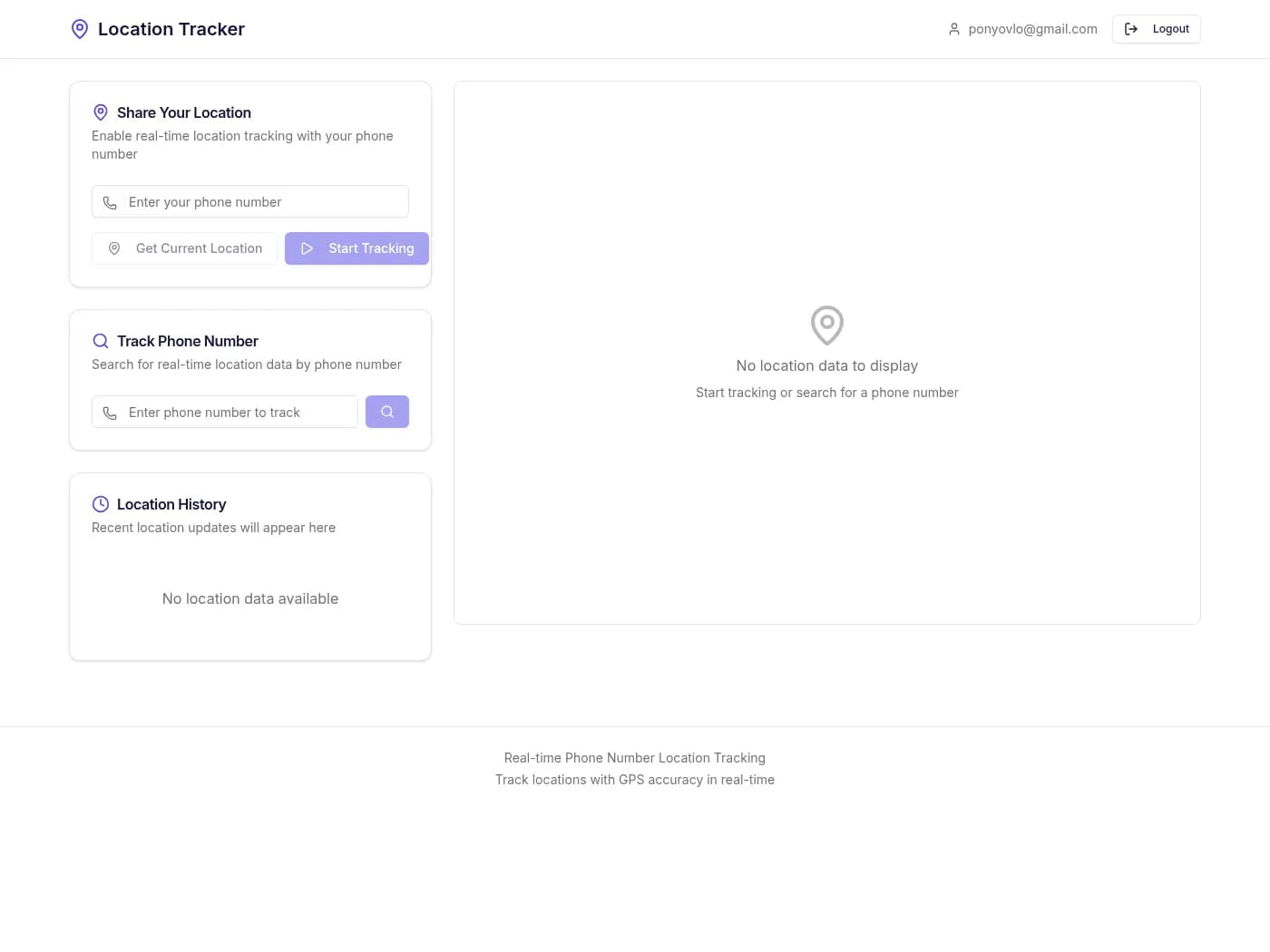 Real-time Phone Number Location Tracking Website