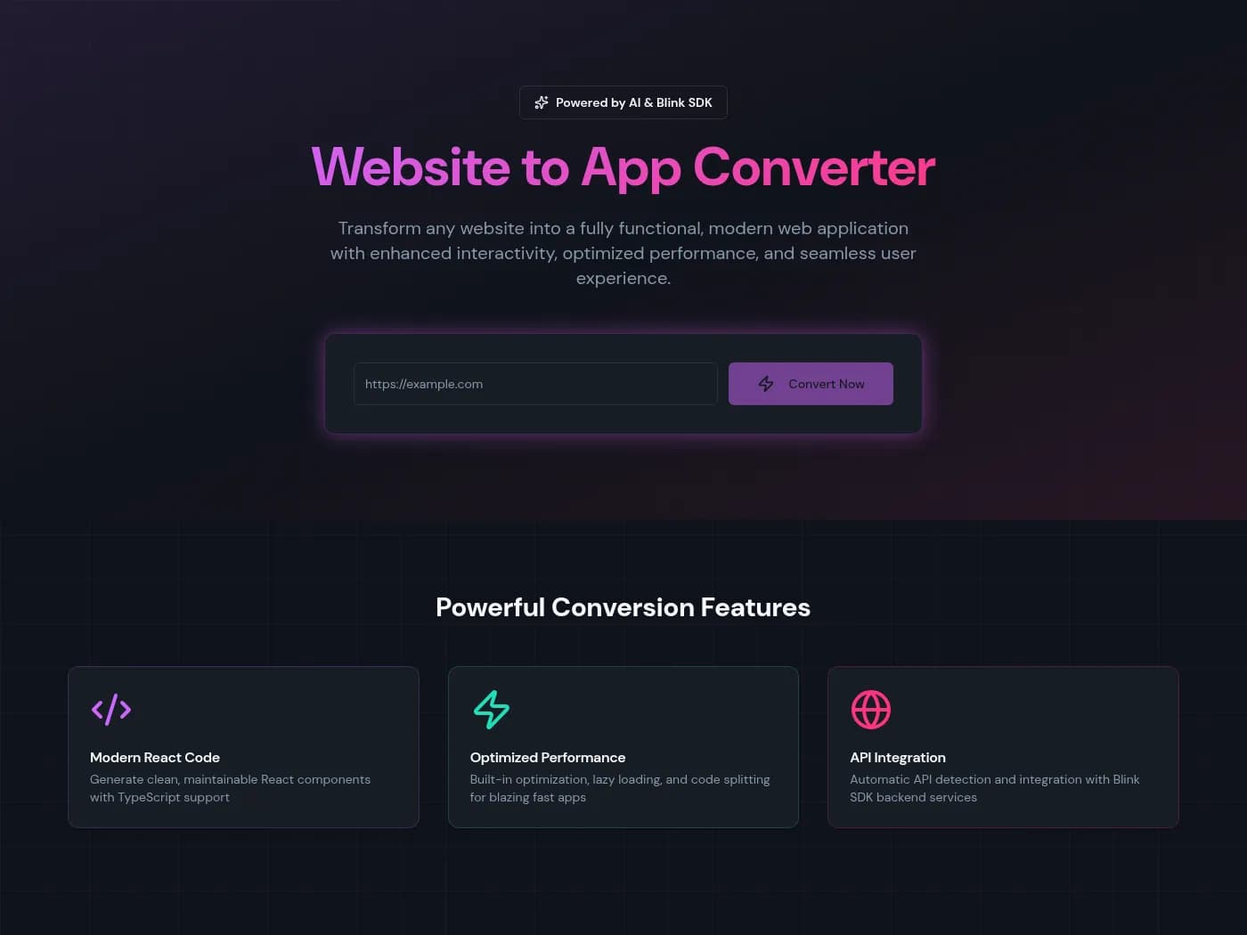 Website-to-App Converter