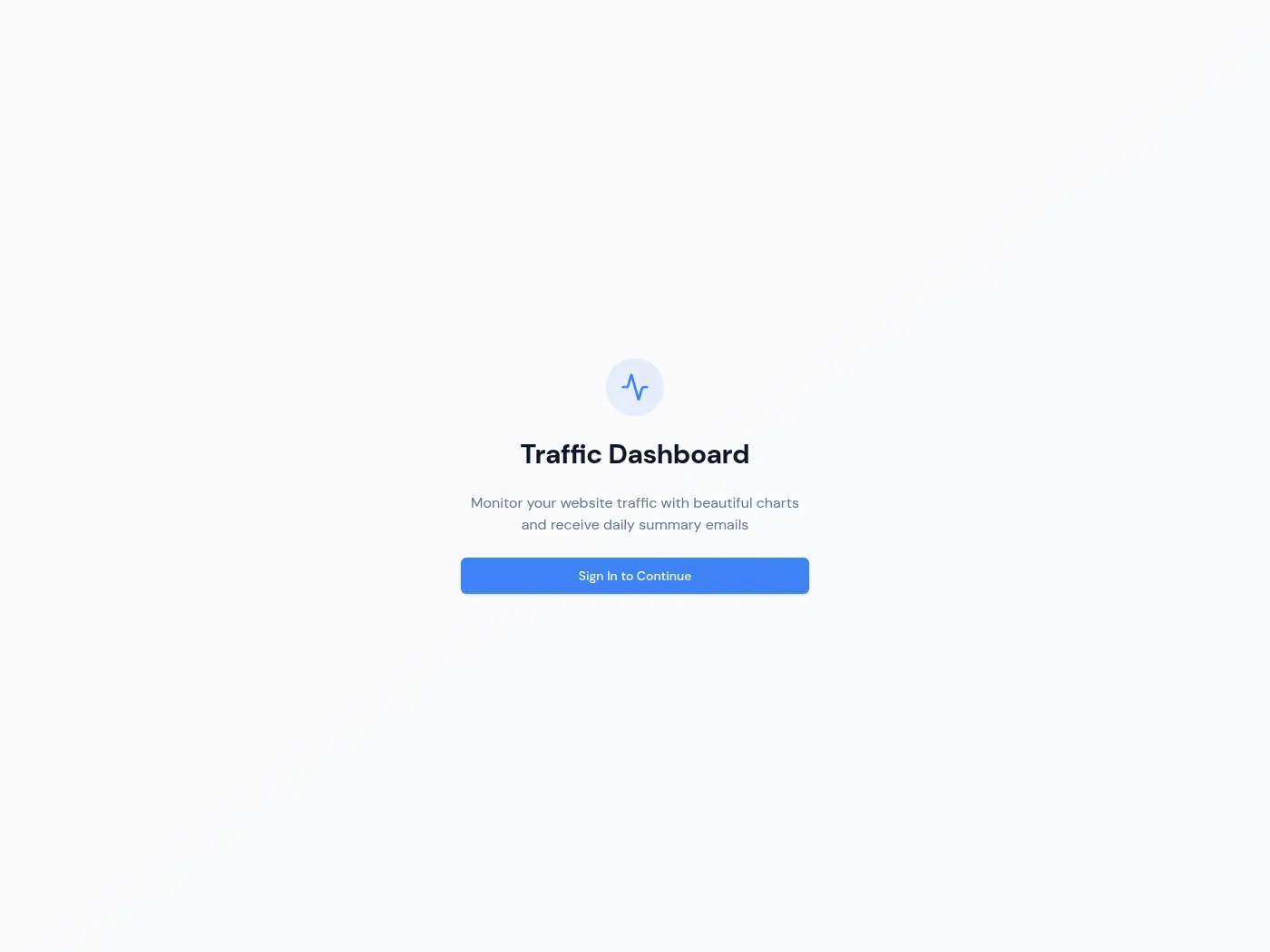 Website Traffic Monitoring Dashboard