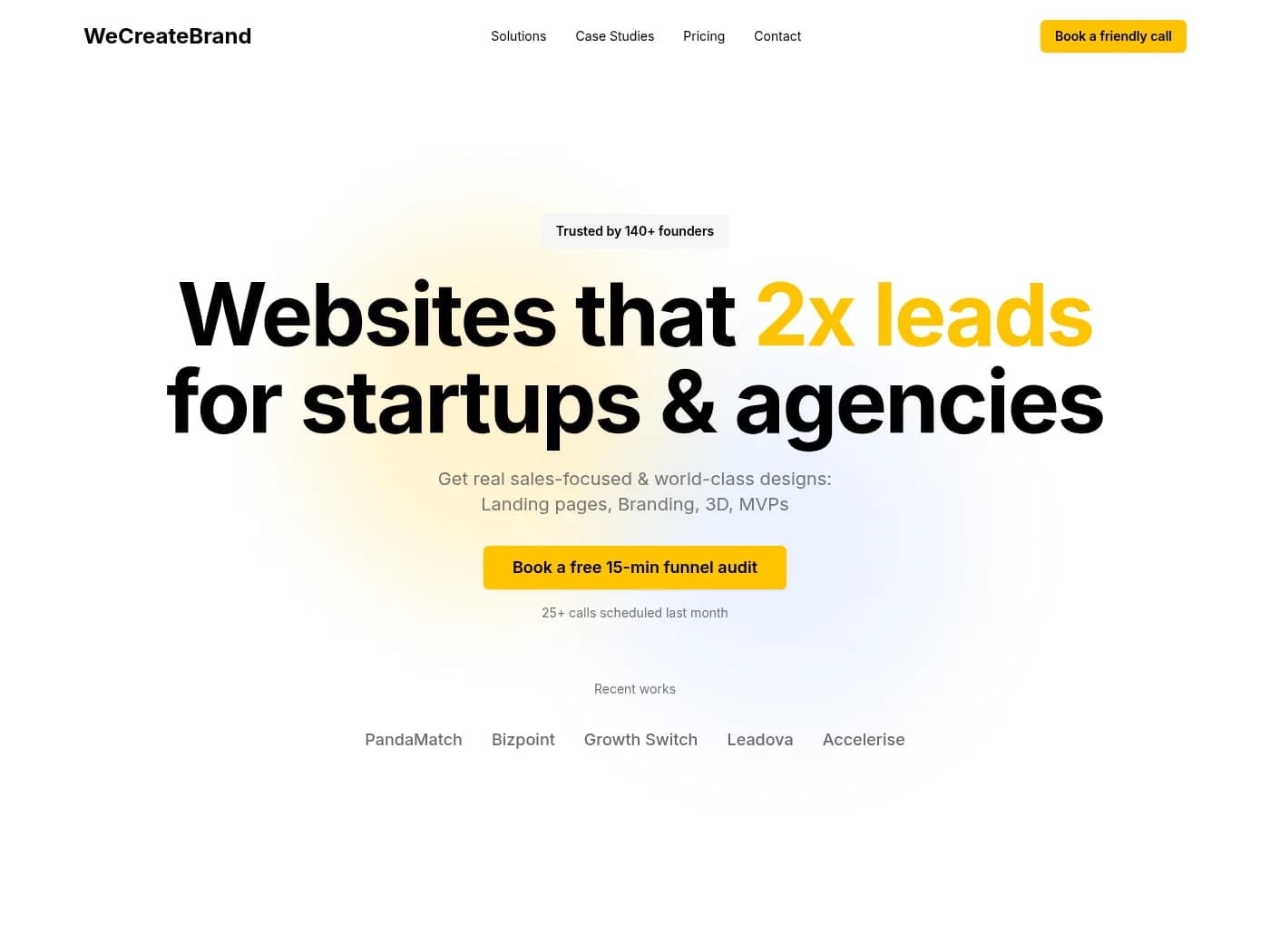 WeCreateBrand Website Clone