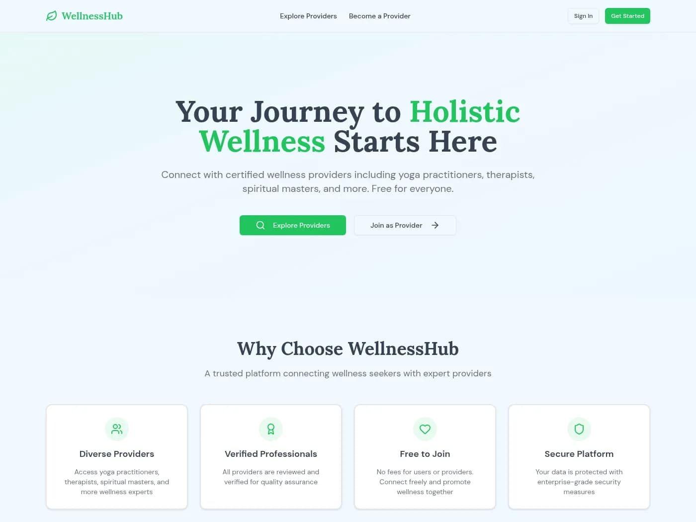 Holistic Wellness Marketplace Platform