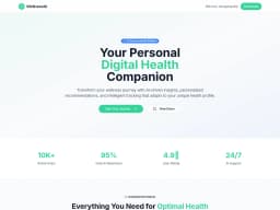 WellnessAI: Personalized Digital Health & Wellness Companion