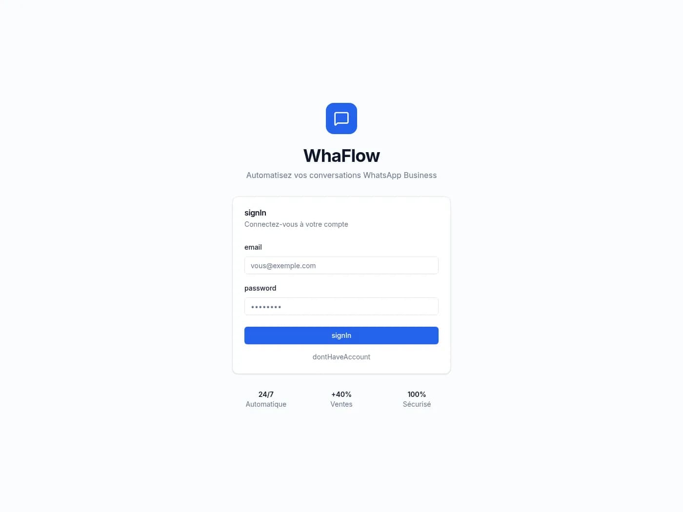 WhaFlow: SaaS d’Automatisation WhatsApp Business pour Boutiques en Ligne