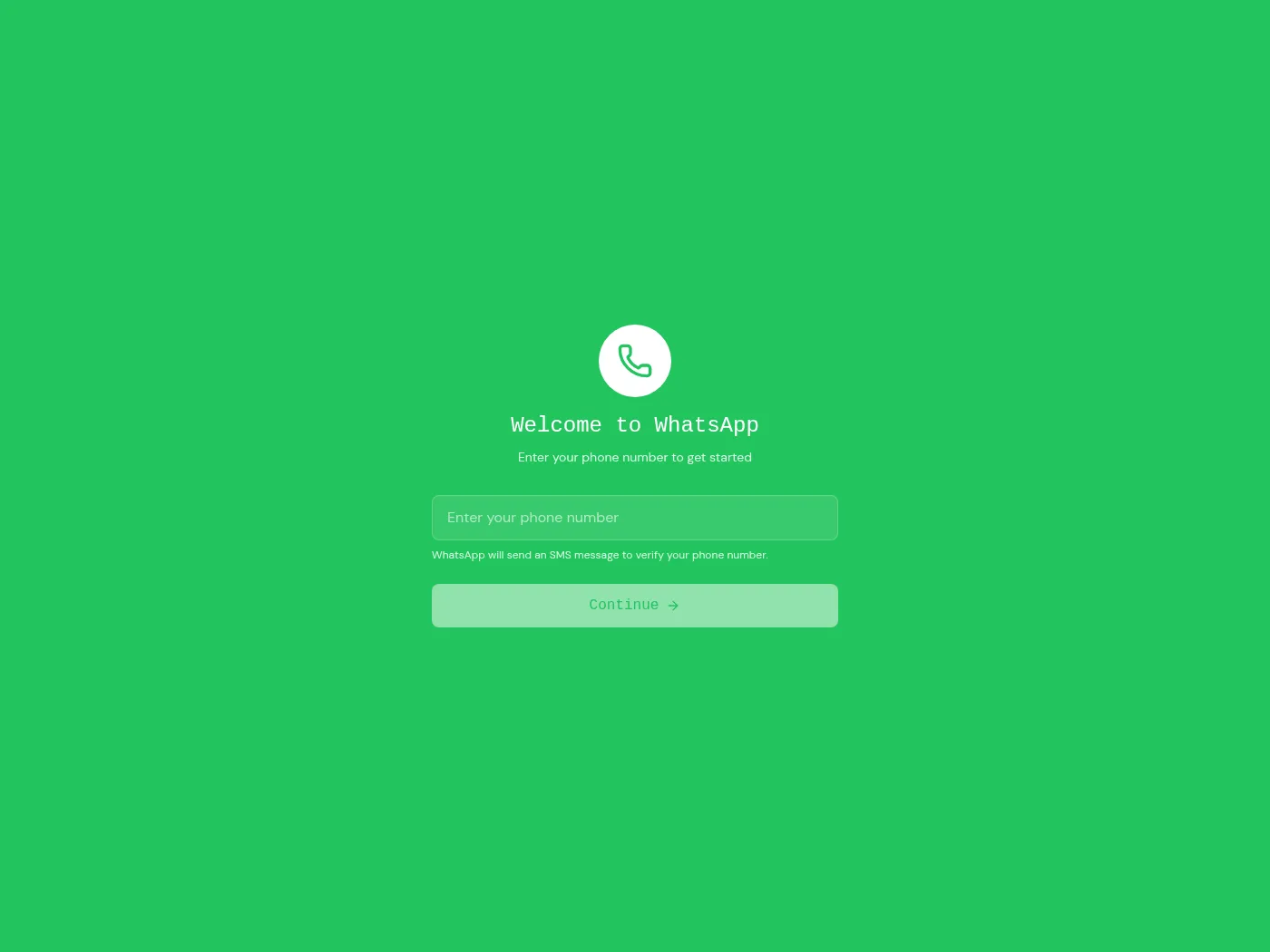 WhatsApp MVP – Instant Messaging App