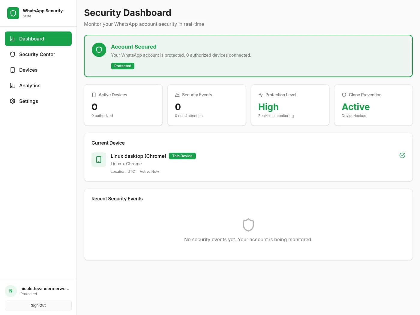 WhatsApp Security & Analytics Suite