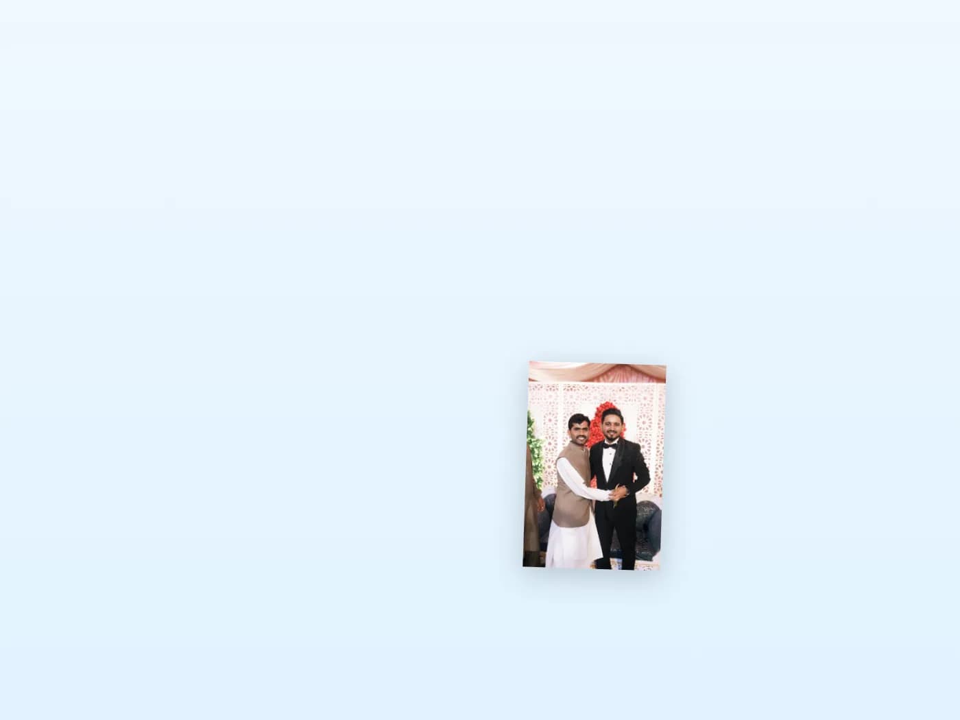 White Clothes Boy Walking Animation