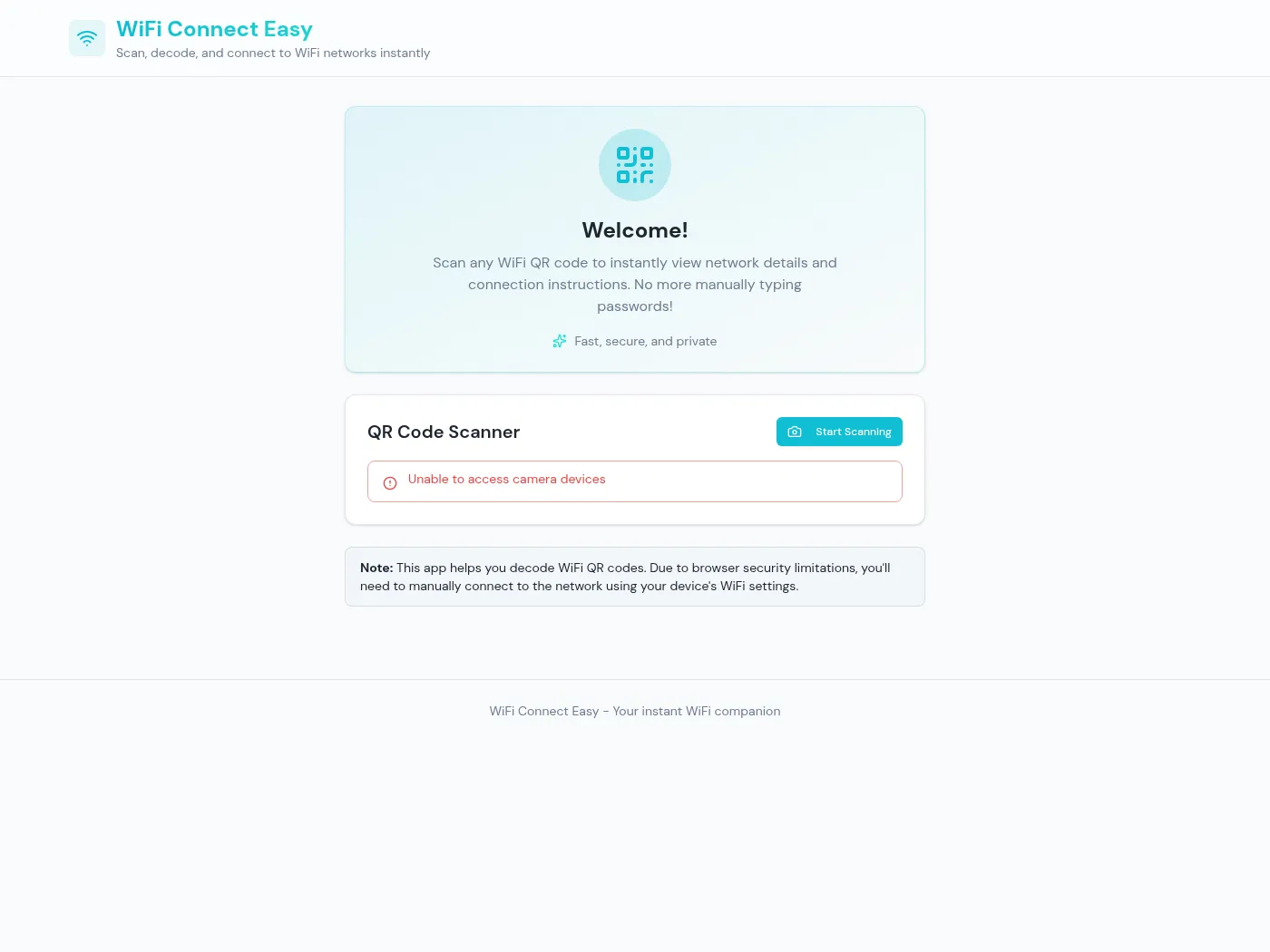 WiFi Connect Easy