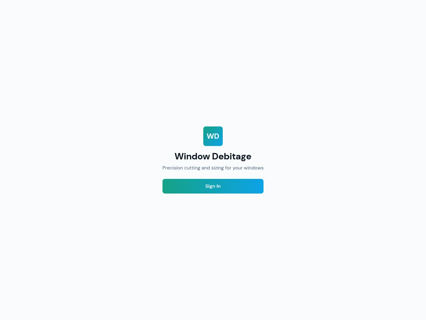 Window Debitage App