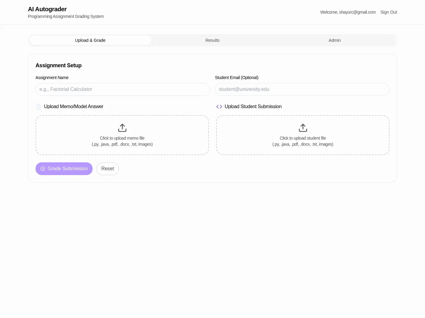 AI-Powered Autograder for Windows-Based Programming Courses