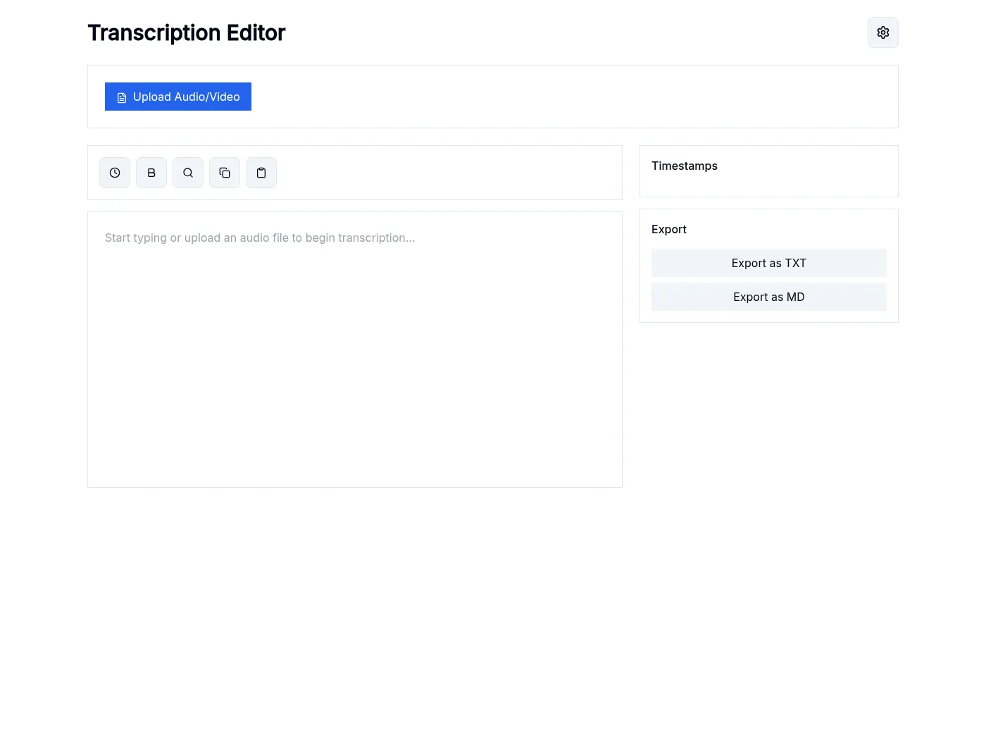 TENDWA EDITOR