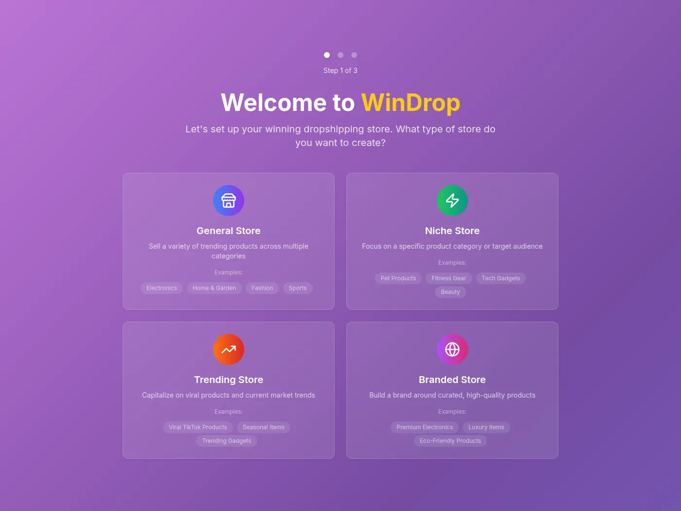 Winning Product Dropshipping App