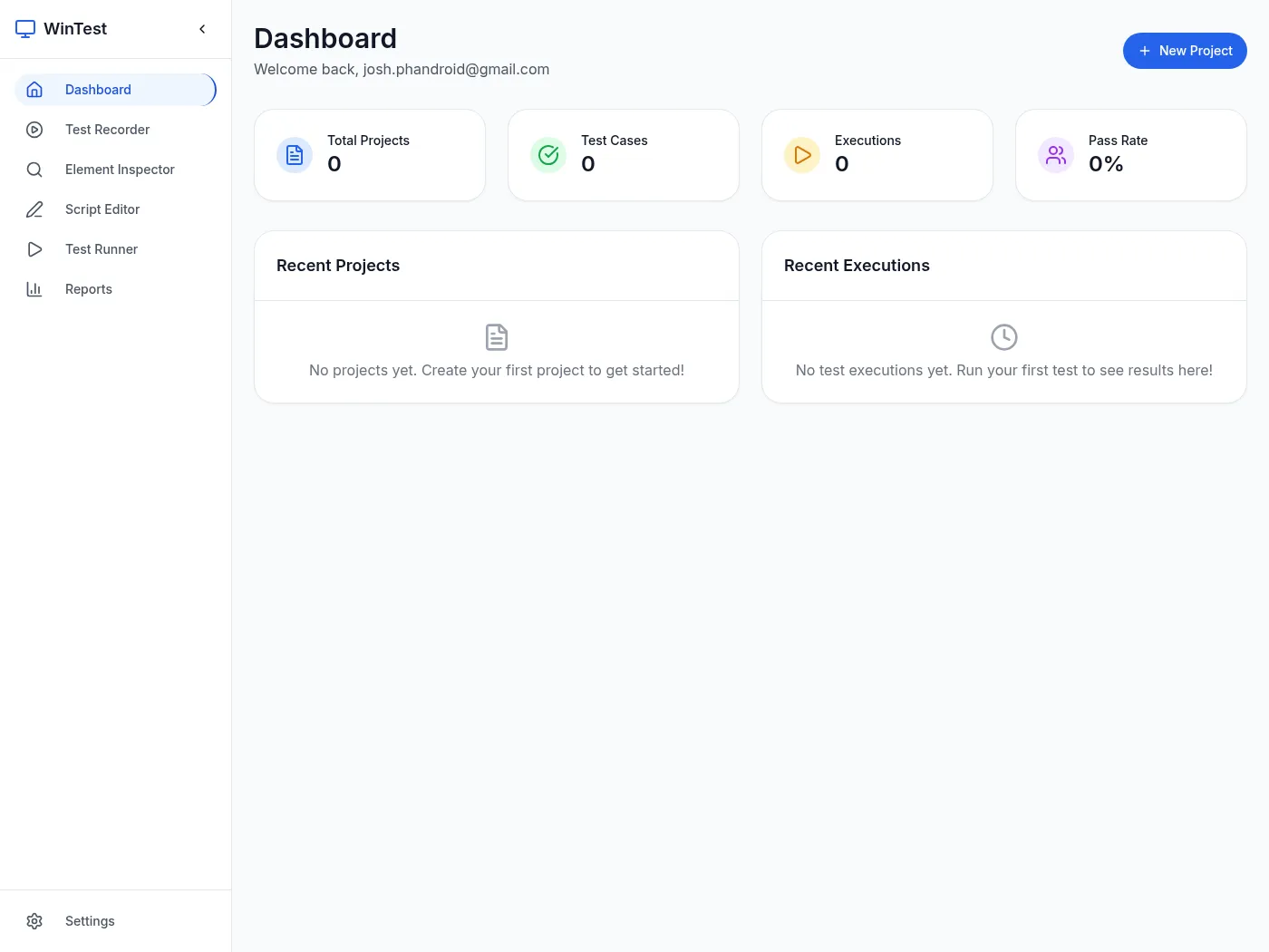 WinTest UI Automator
