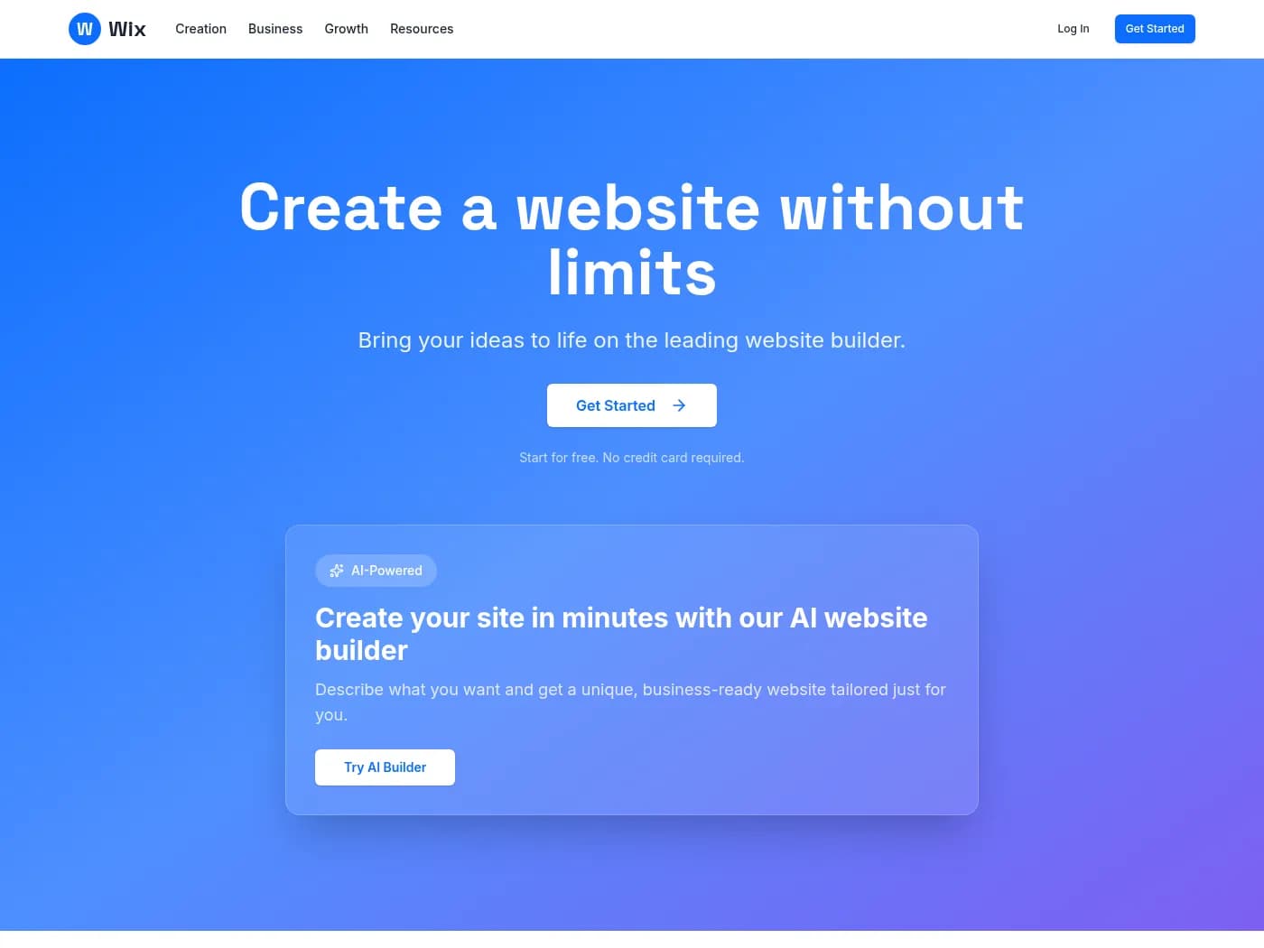 Wix.com Clone - No-Code Website Builder