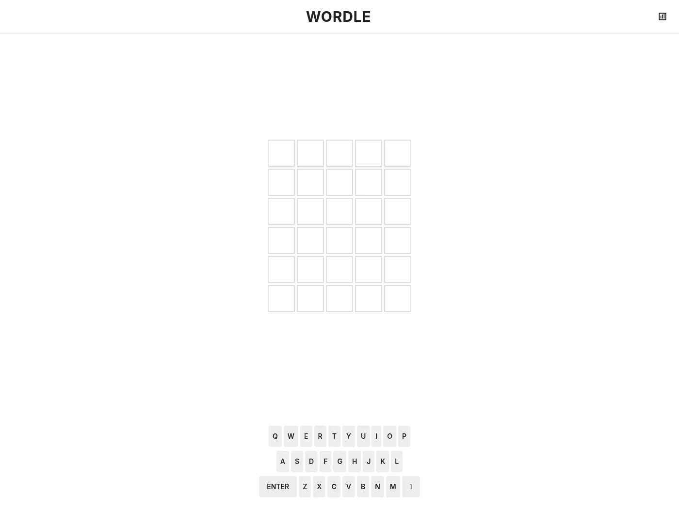 Daily Wordle Clone – Addictive Five-Letter Word Guessing Game