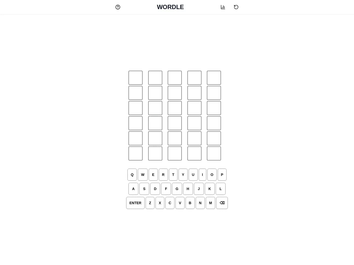 Wordle Game Clone
