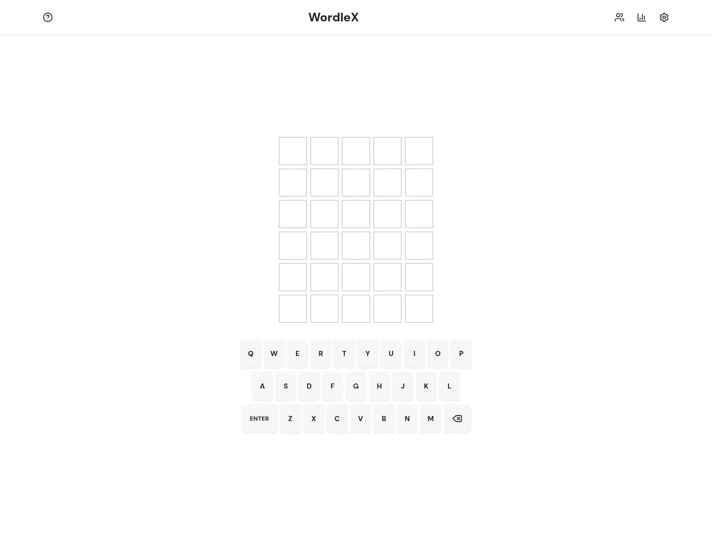 WordleX: Advanced Daily Word Puzzle Game