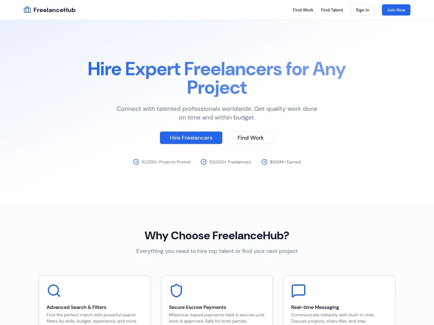 Workana-Style Freelance Marketplace Platform