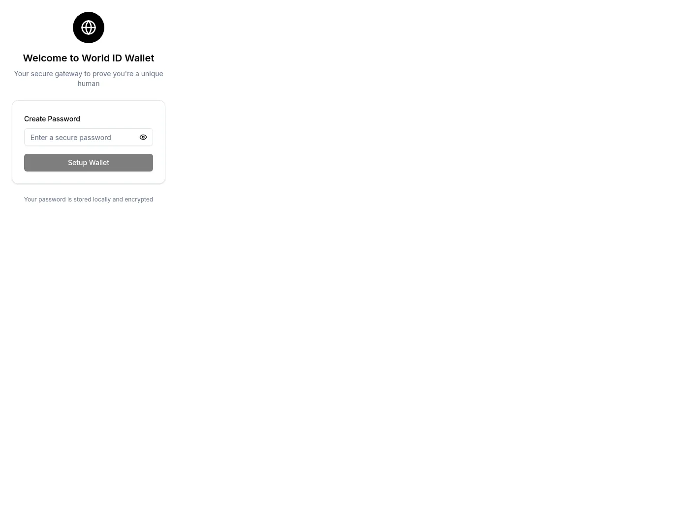 World ID Chrome Wallet Extension