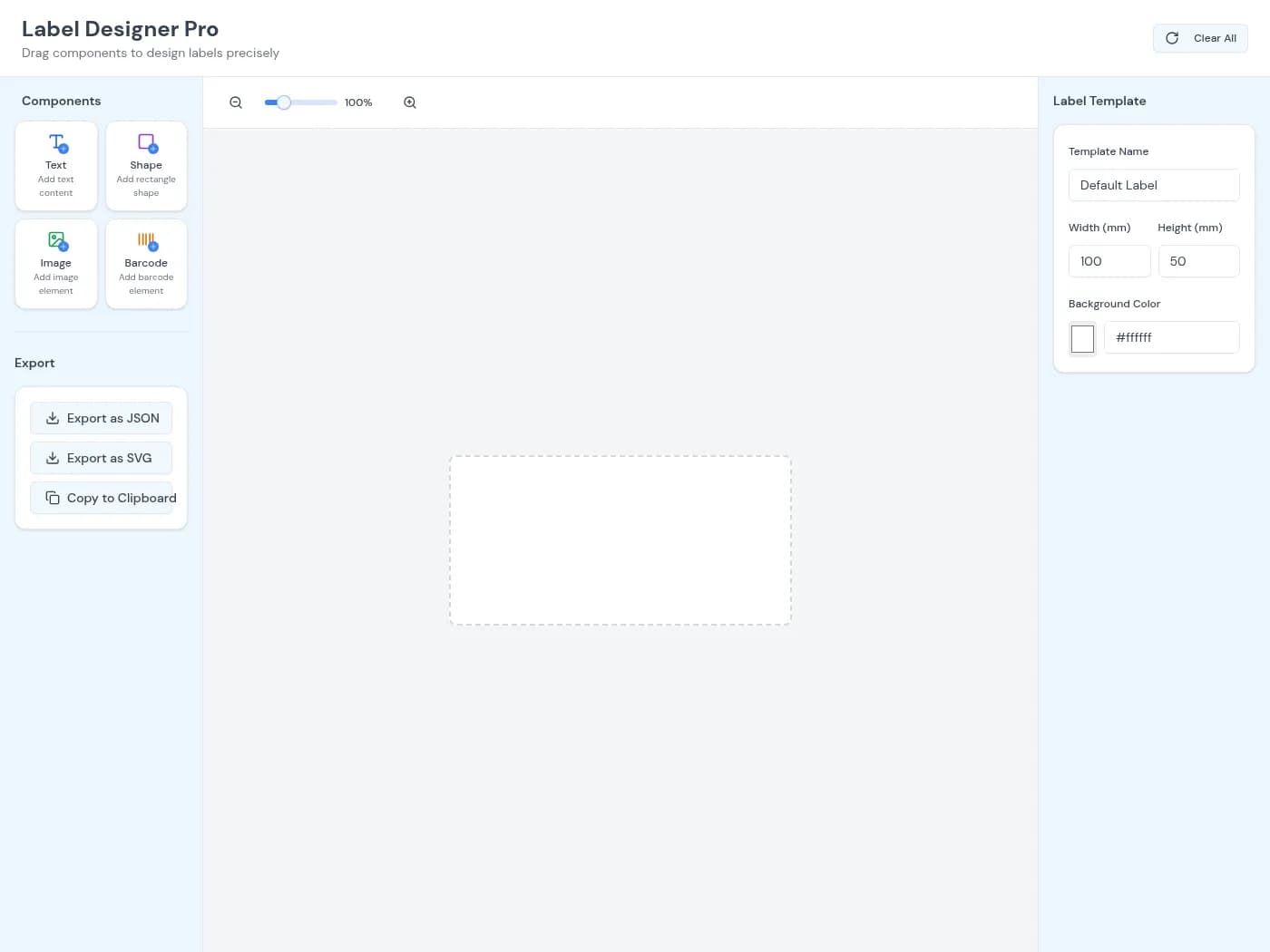 WYSIWYG Label Designer Pro