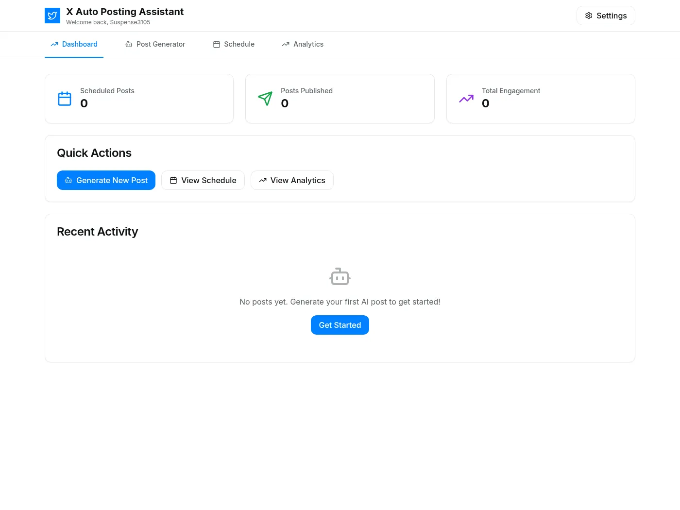 X Auto Posting Assistant