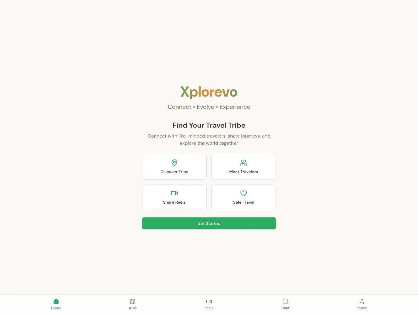Xplorevo Community Travel App