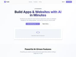 YesAI: AI-Powered App & Website Builder Platform