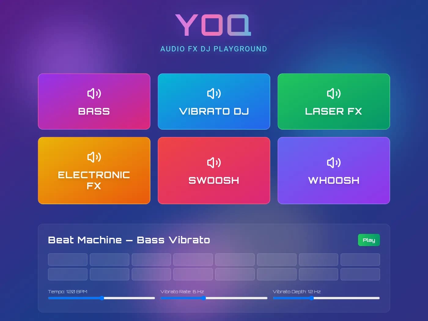Yoq Audio FX DJ Playground