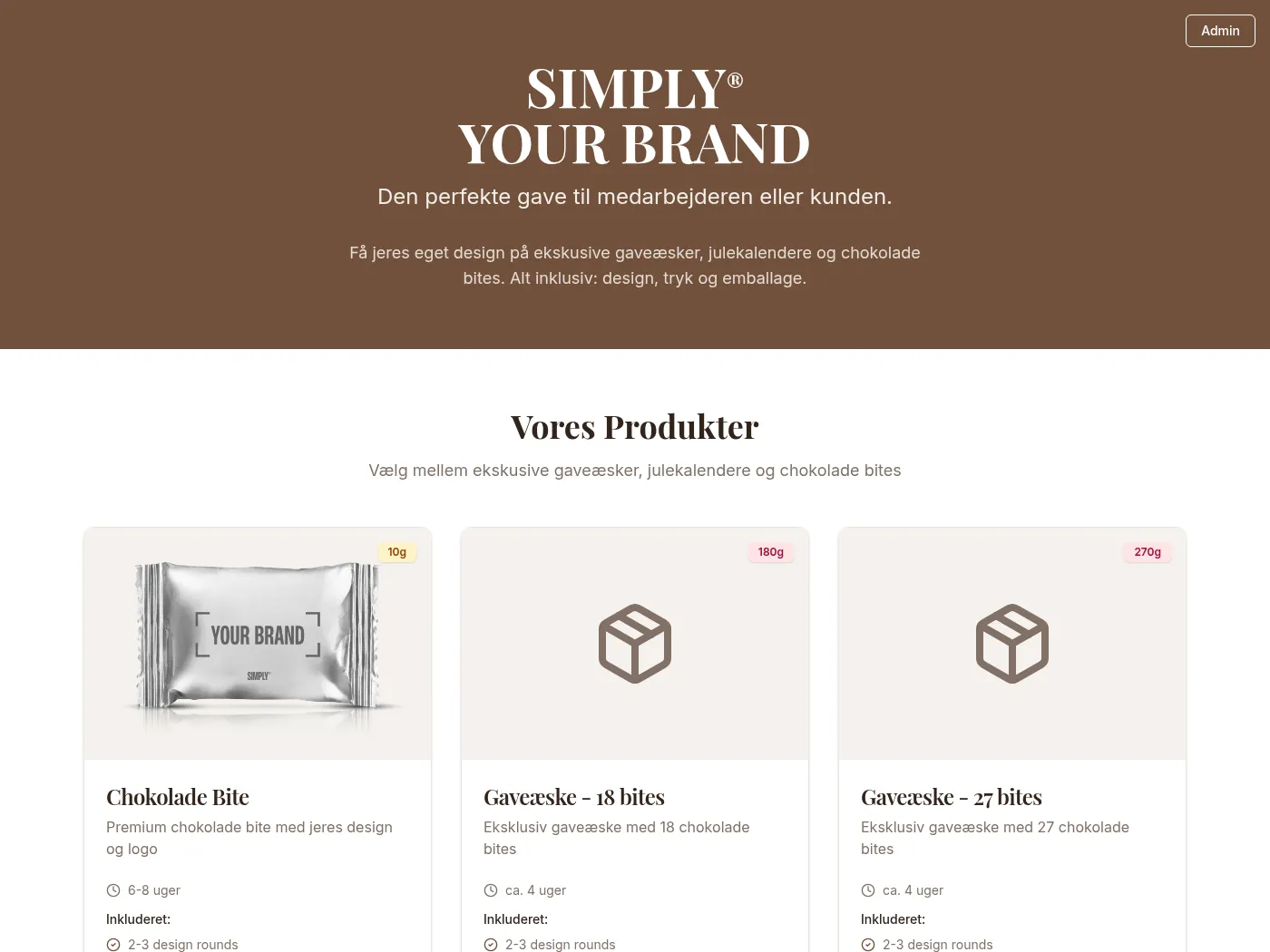 YourBrand Online Product Customization & Order Portal