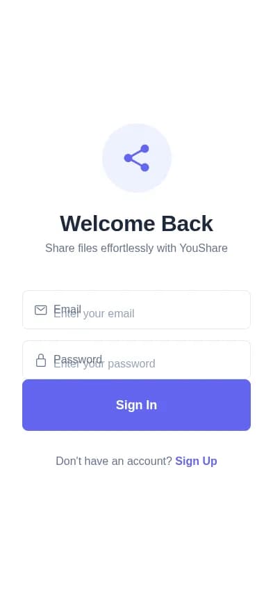 YouShare File Sharing App