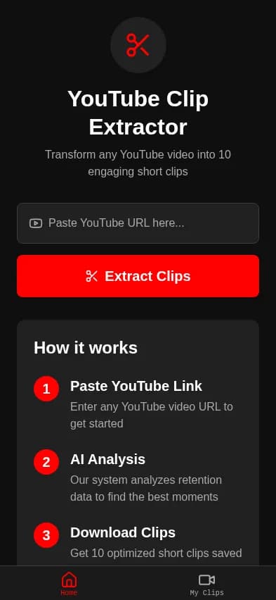 YouTube Clip Extractor for Android