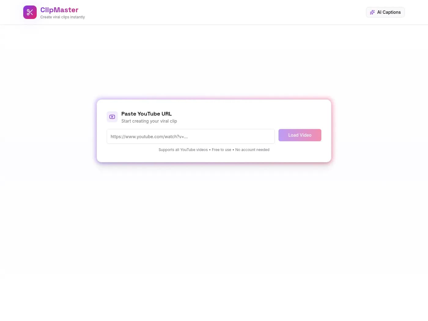 YouTube Clipping Tool