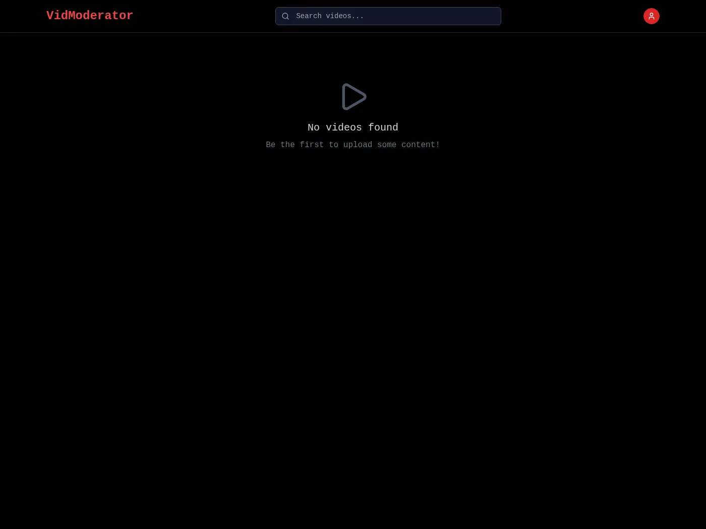 YouTube Clone with Inappropriate Content Removal Tools
