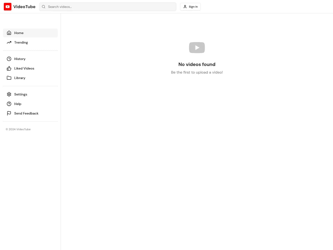 YouTube-Style Video Sharing Platform