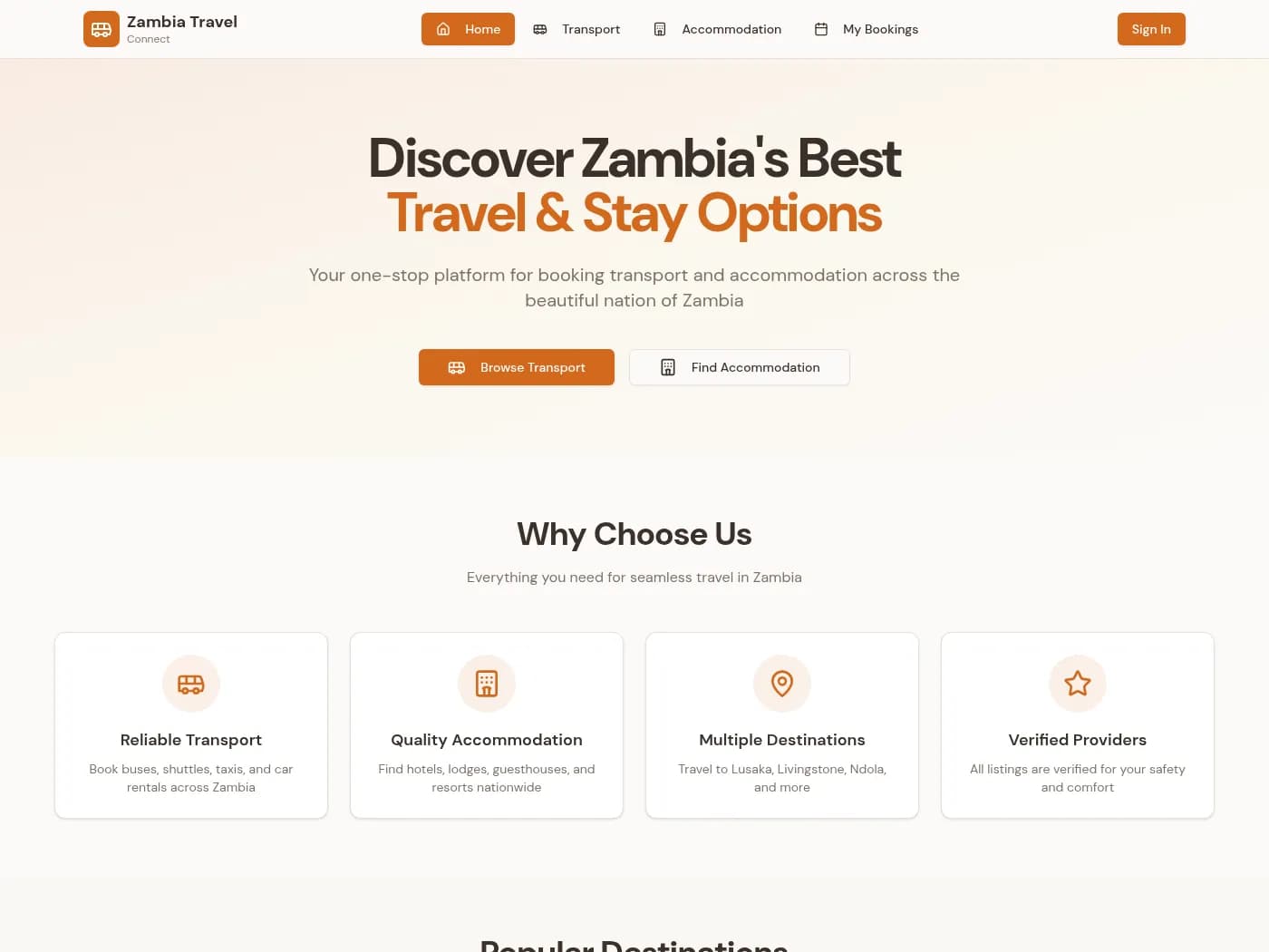 Zambia Travel Connect
