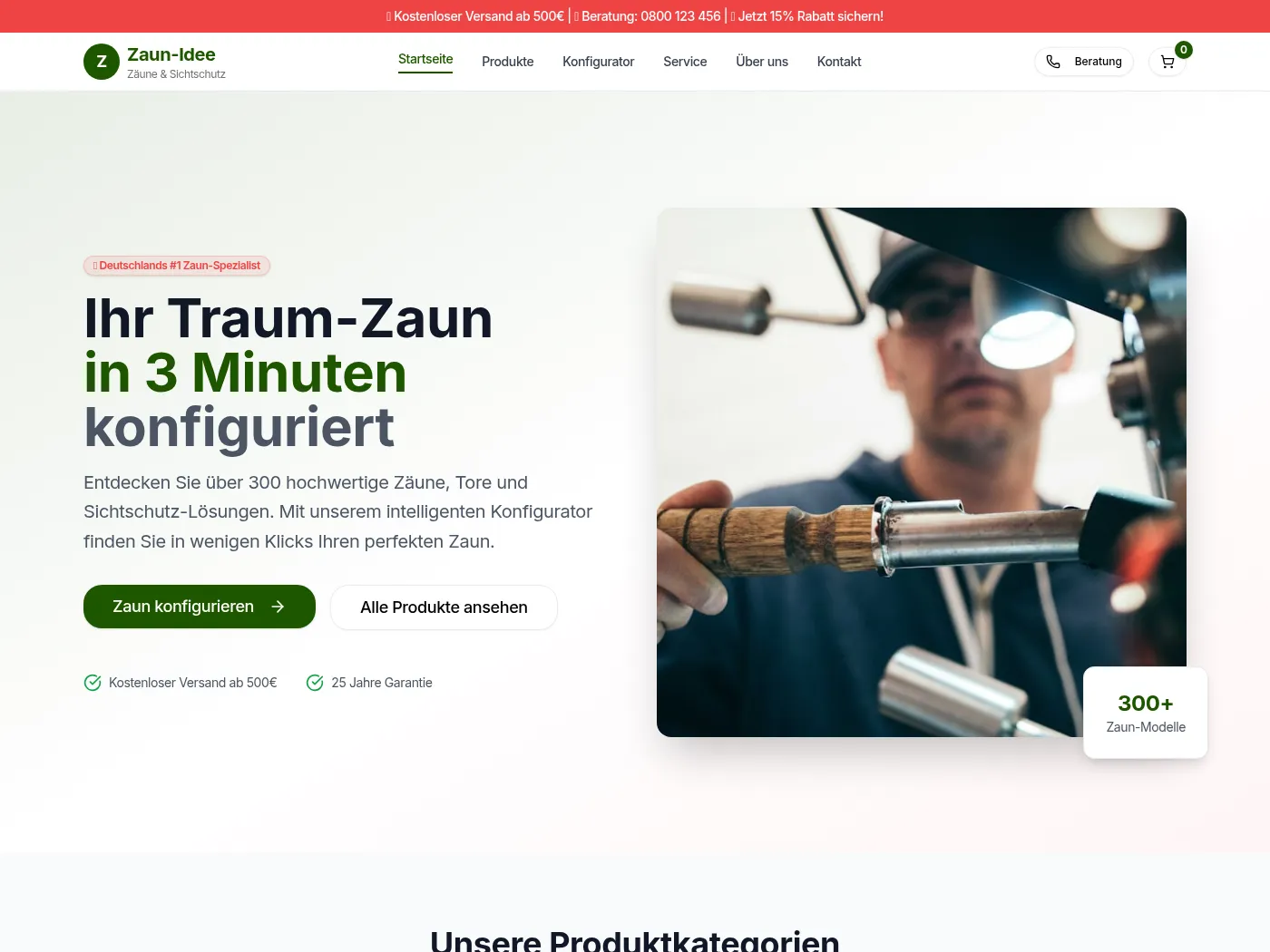 Zaun-Idee.de Clone