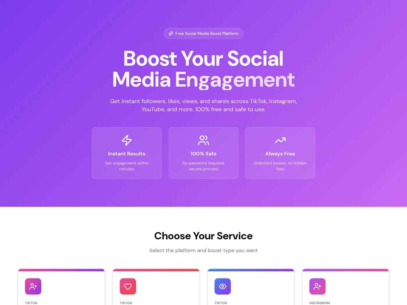 Zefoy Engagement Booster Platform