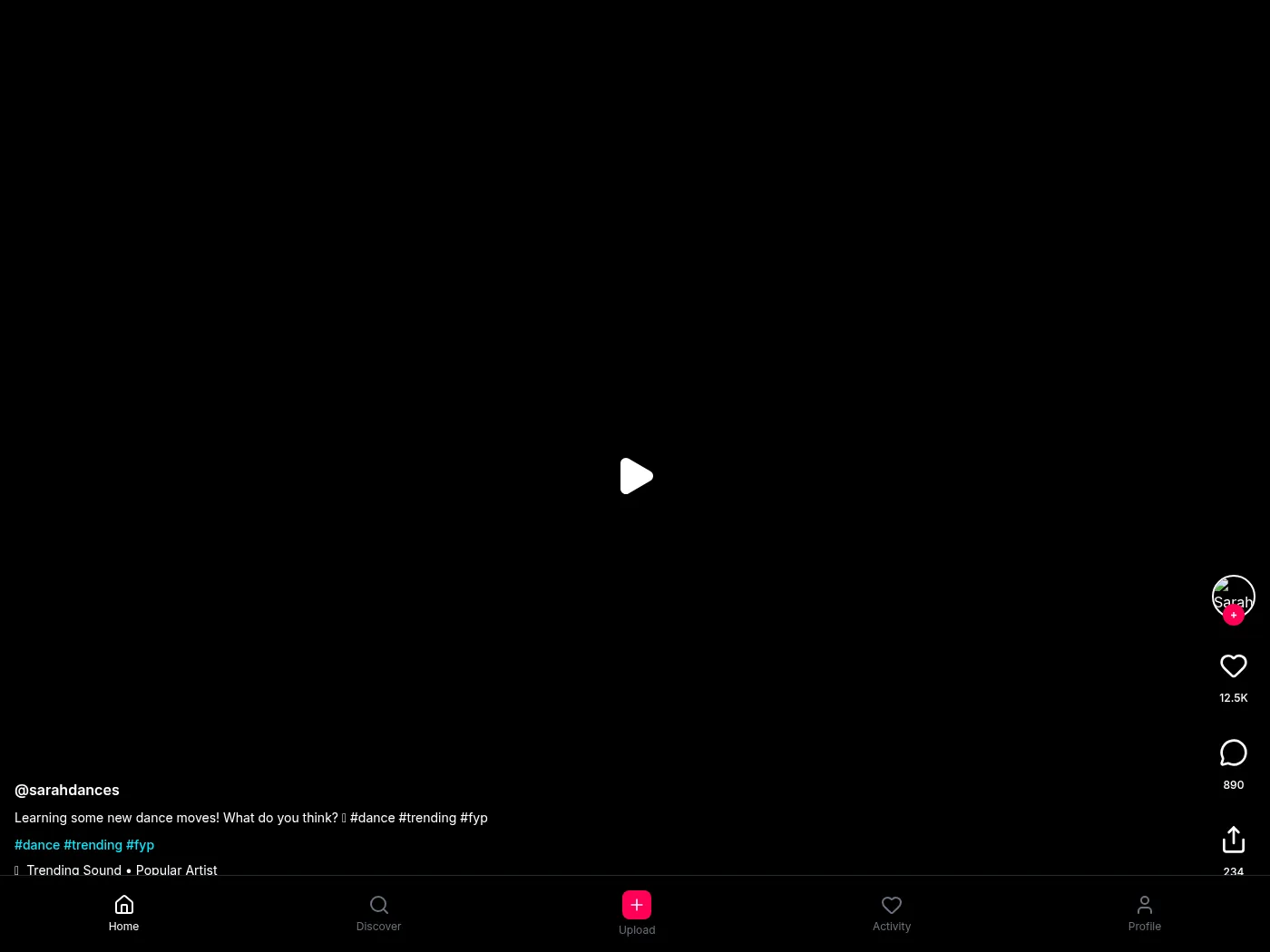 ZinTok: Short Video Sharing Platform