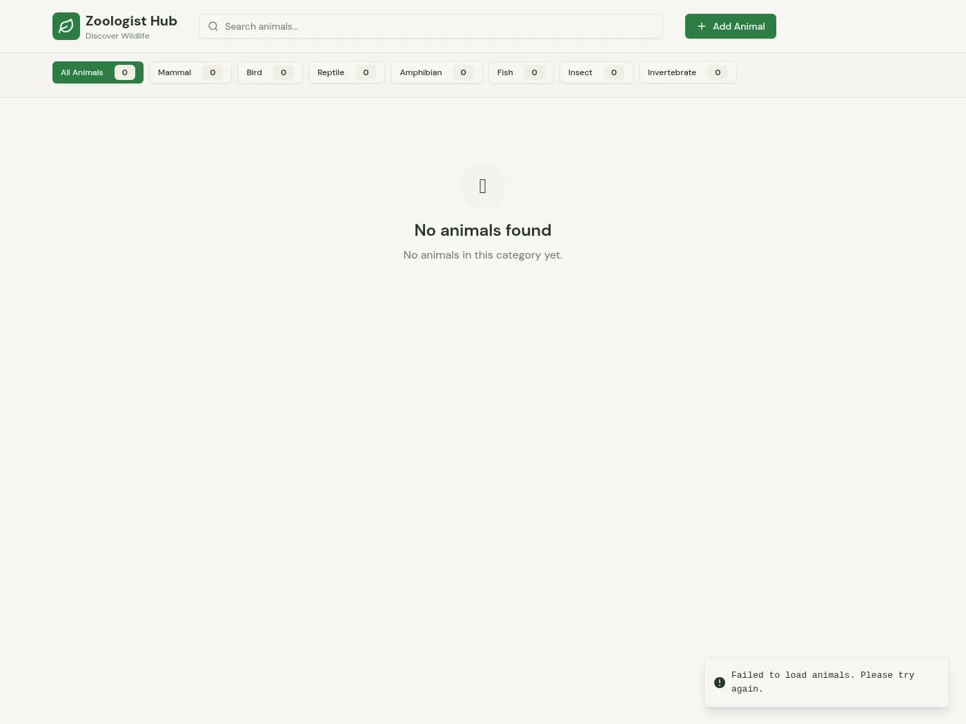 Zoologist Info Hub